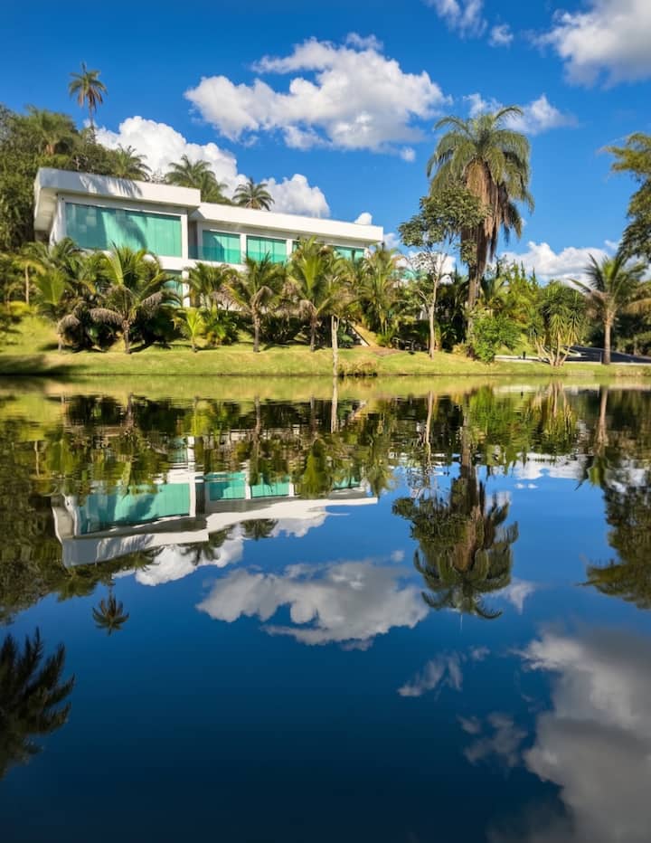 Refúgio De Luxo C/ Lago, Spa, Piscina E Cascata - Esmeraldas