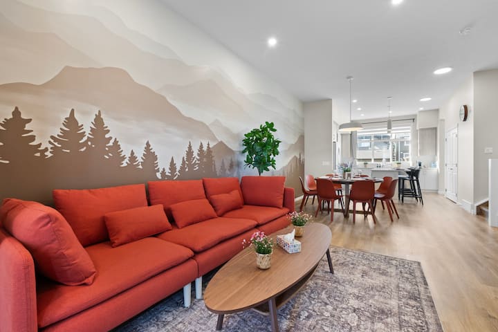 Entire 4br+ Home|games Basement|fenced Yard Bbq+ac - Calgary