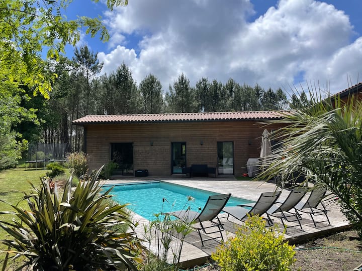 Villa Avec Piscine Proche De L’océan - Mimizan