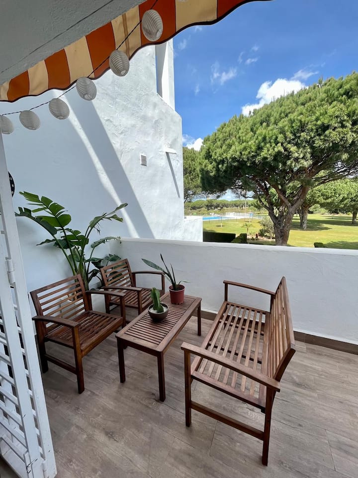 Exclusivo Apartamento Con Vistas Al Golf Y Piscina - Novo Sancti Petri