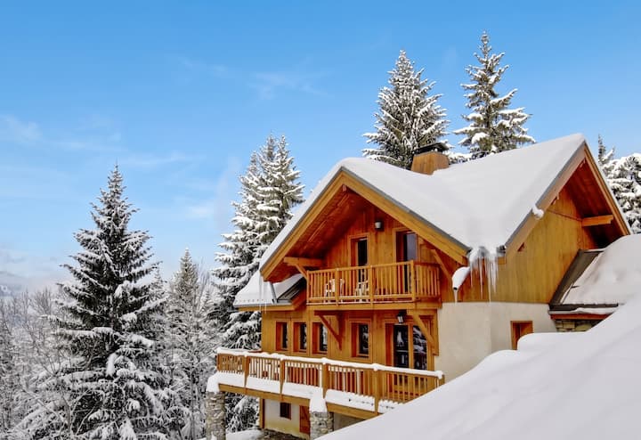 Chalet De Ski éLégant à Oz, Accès à L'alpe D'huez - Oz-en-Oisans