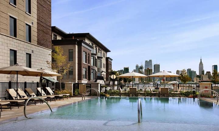 Luxury Nyc Skyline Retreat World Cup 15 Min - North Bergen, NJ