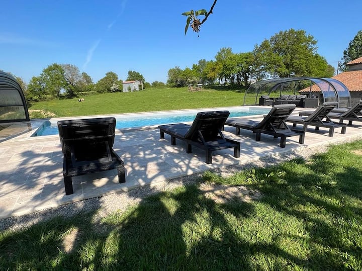 "D'elbée & Charette" - Piscine Et Campagne - Aizenay