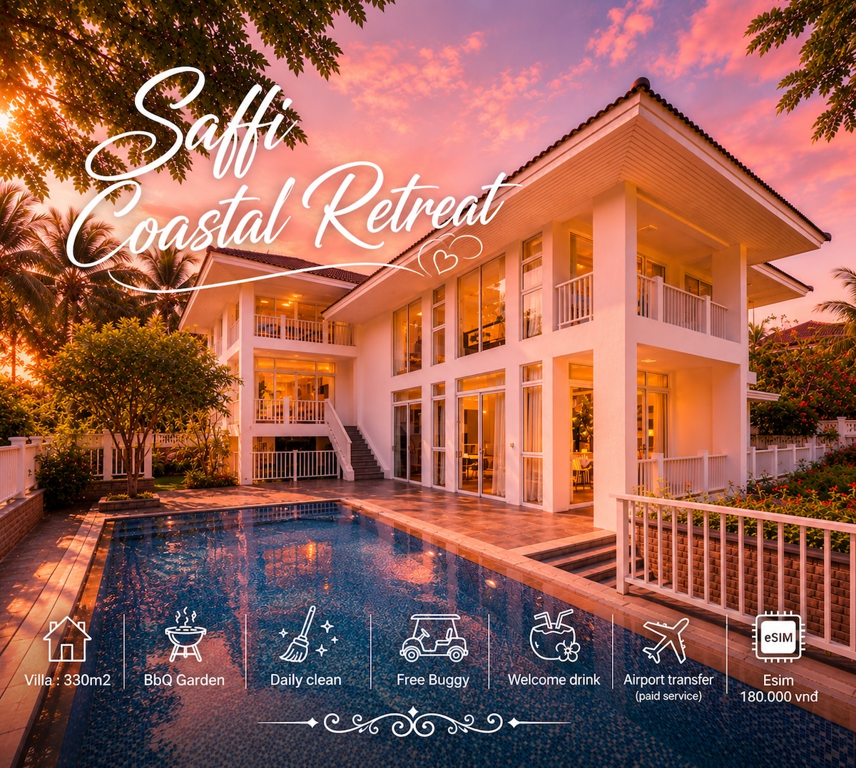 Retraite côtière Saffi 4 chambres Premier Village Danang - Maisons à ...