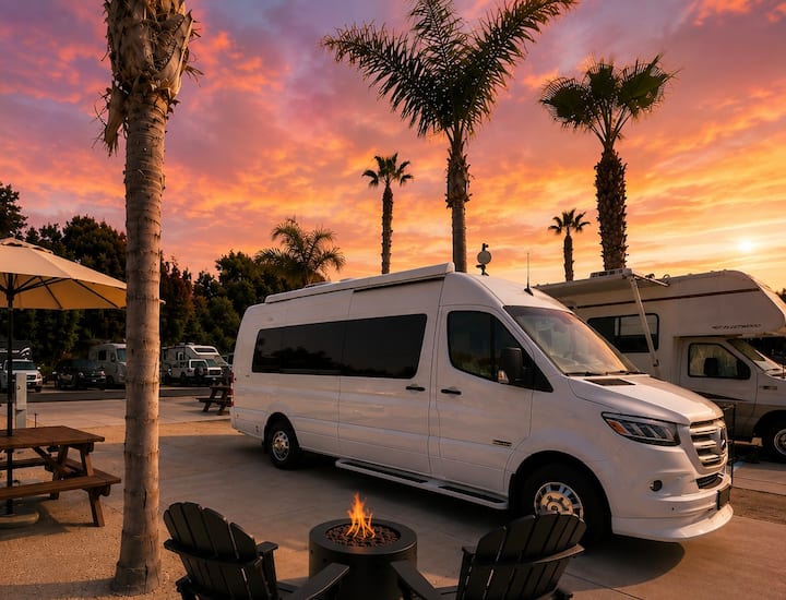 Coastal Cozy Camper • Walk To Beach + Pool & Spa - Oceanside, CA