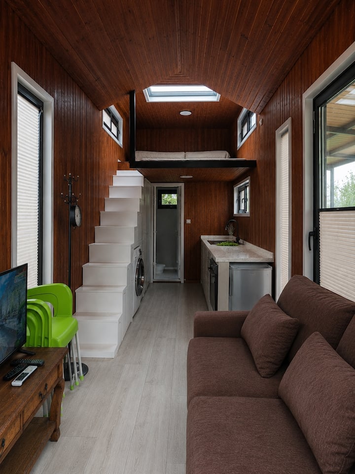 Doğanın İçInde Huzur Dolu Tiny House - Sarıgerme