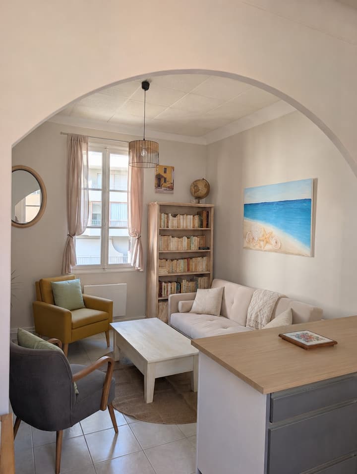 Appartement Cosy Refait à Neuf à Côté De La Mer! - Cagnes-sur-Mer
