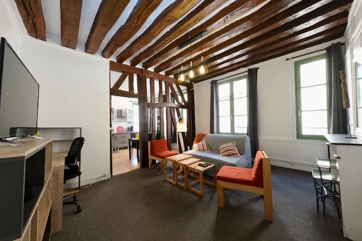 Appartement Face à Saint-maclou - 4 Pers - Rouen