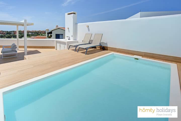 Homity Holidays - Penthouse With Pool Ma-2-p4-4a - Motril