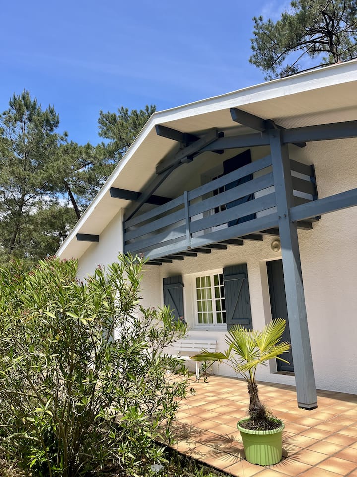 Grande Maison De Vacances Avec Jardin - Labenne