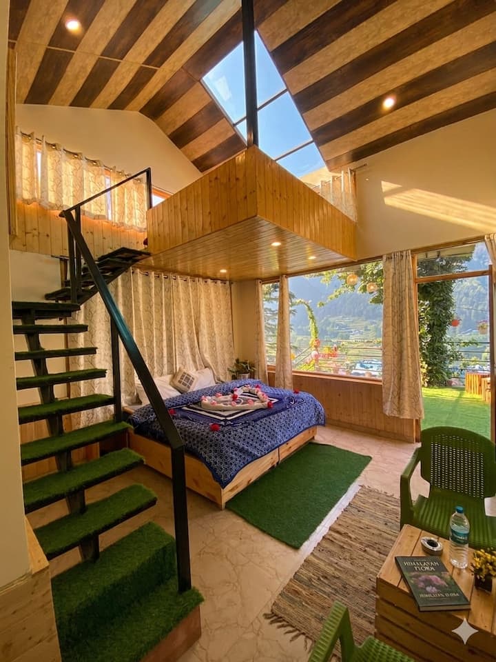 Room At The Top Of Kasol | 200 Meter From Market - Kasol