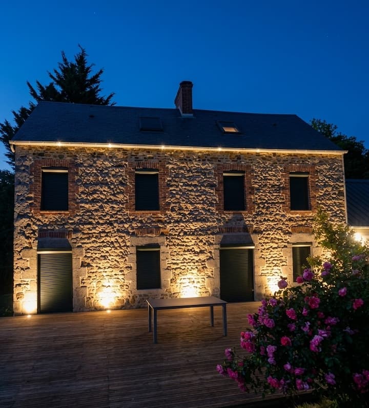 Maison De Charme Rénovée Avec Jardin - Proche Mer - Hauteville-sur-Mer