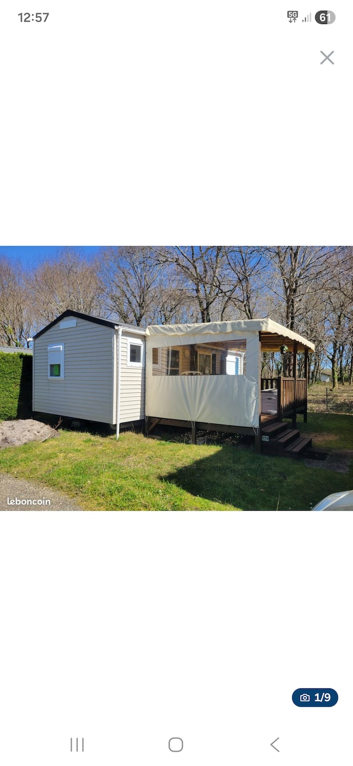 Mobil Home Dans Un Camping 4 éToiles - Mimizan