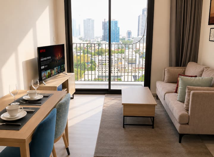 Nomad Hq | Wifi | Pool | 2 Min Bts | Em District - Thaïlande