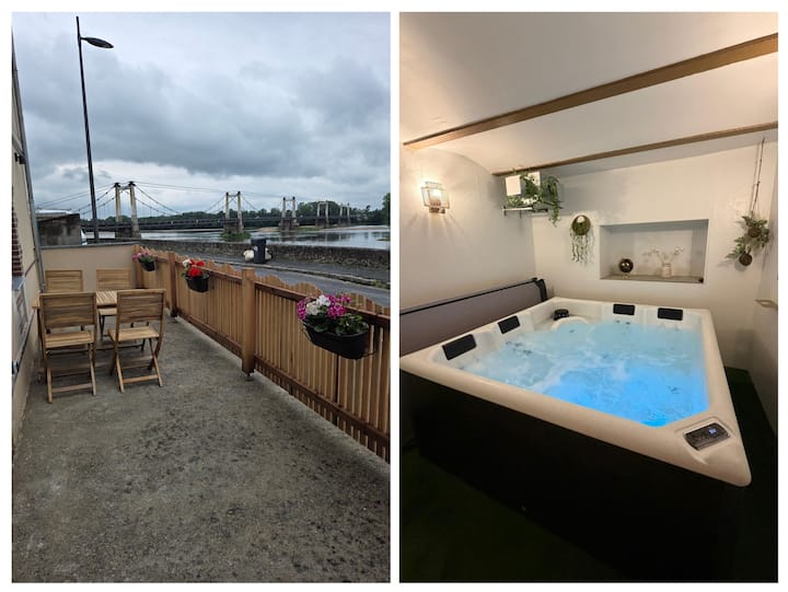 La Mélodie Et Son Jacuzzi, Vue Sur La Loire - Chalonnes-sur-Loire