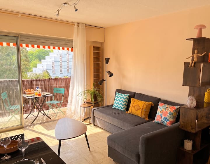Studio Avec Piscine, Salle De Sport Et Tennis - Anglet