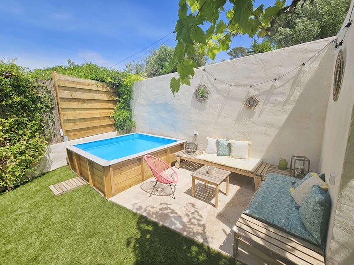 Charmante Maison, à 150 M De La Mer, Piscine, Clim - Toulon