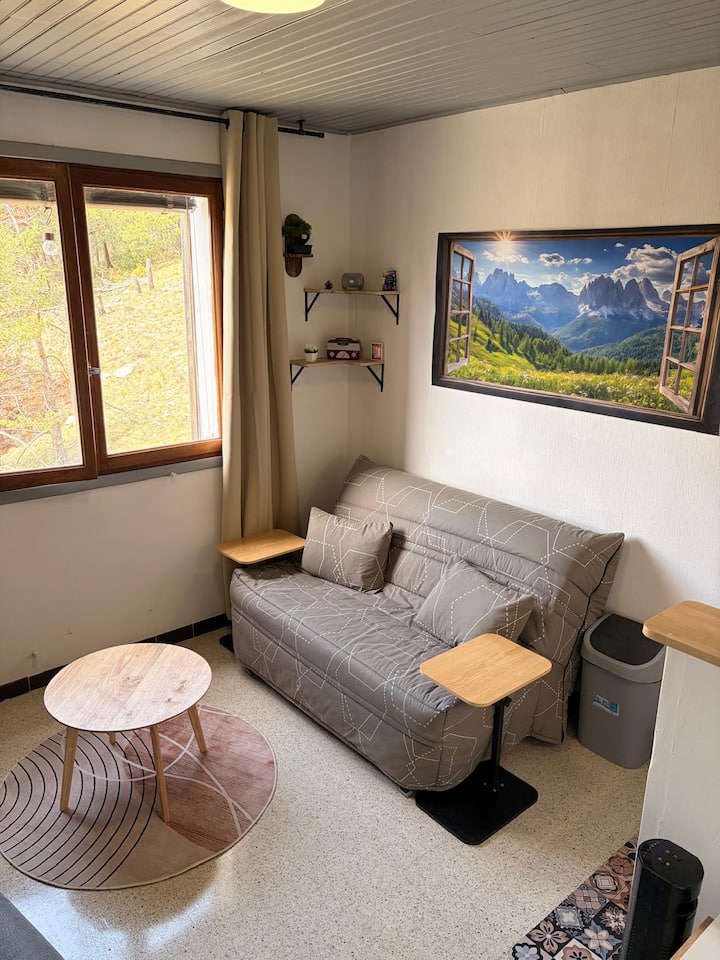 Studio 18m2 Au Pied Des Pistes - Gréolières les Neiges