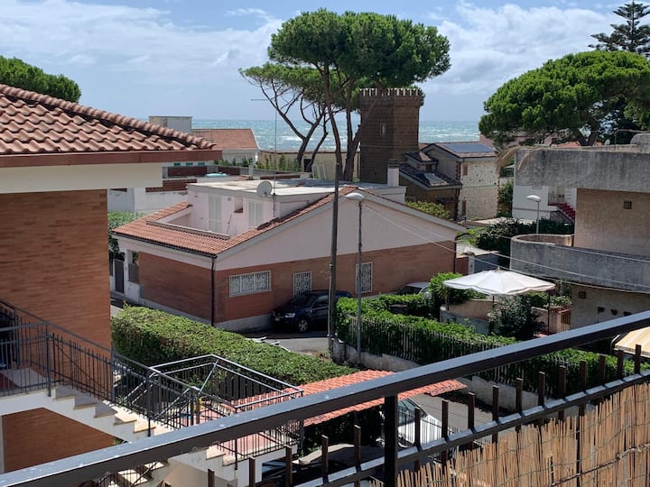 Attico Vista Mare - 6 Posti Letto (Veri) - Santa Marinella