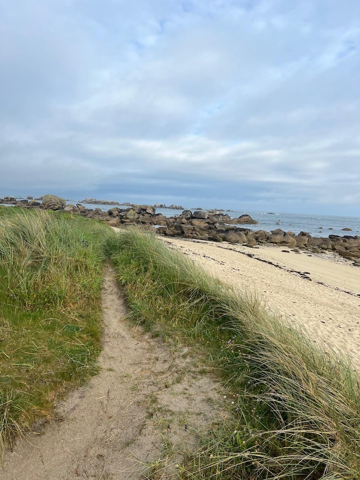 Maison 400m De La Plage Des Chardons Bleus - Brignogan-Plage