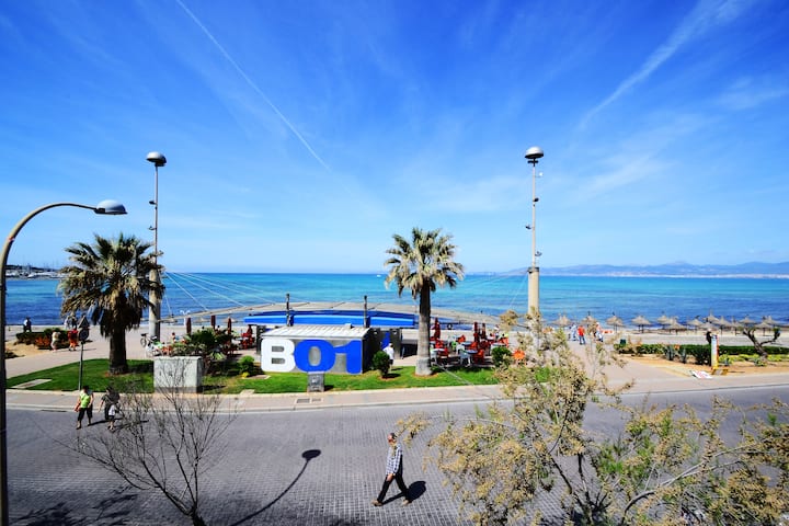Gran Apartamento Frente Al Mar - S'Arenal