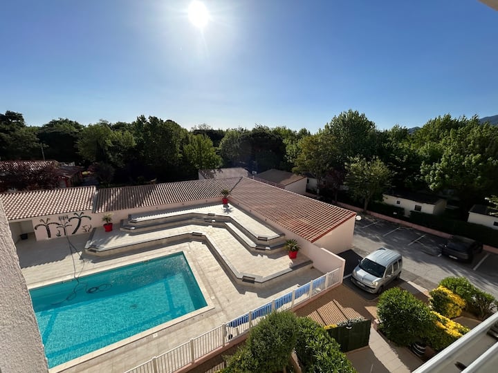 193 - Appart Avec Piscine Et Garage - Argelès-sur-Mer