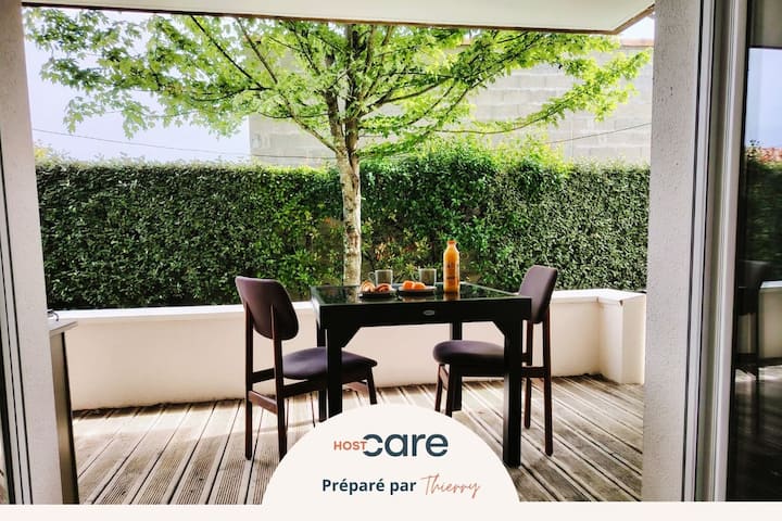 Le Balcon De L’ostréa – Terrasse & Parking - La Palmyre