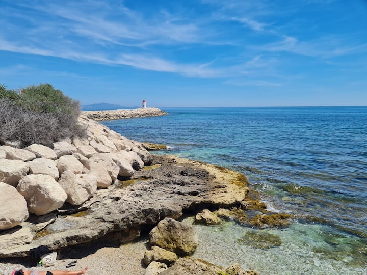 La Farniente - Centre-ville- Face Mer - Sausset-les-Pins