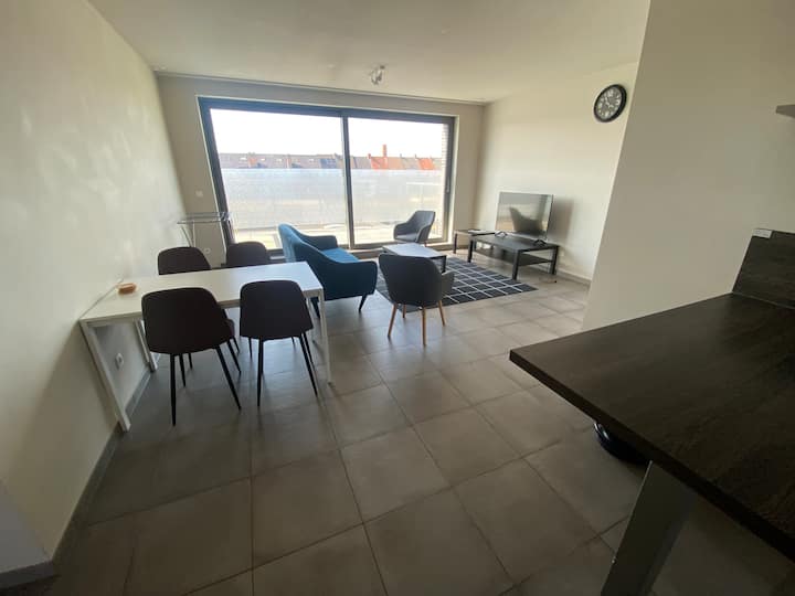 Modern 2-bedroom Apartment Is Sint-niklaas - Stekene
