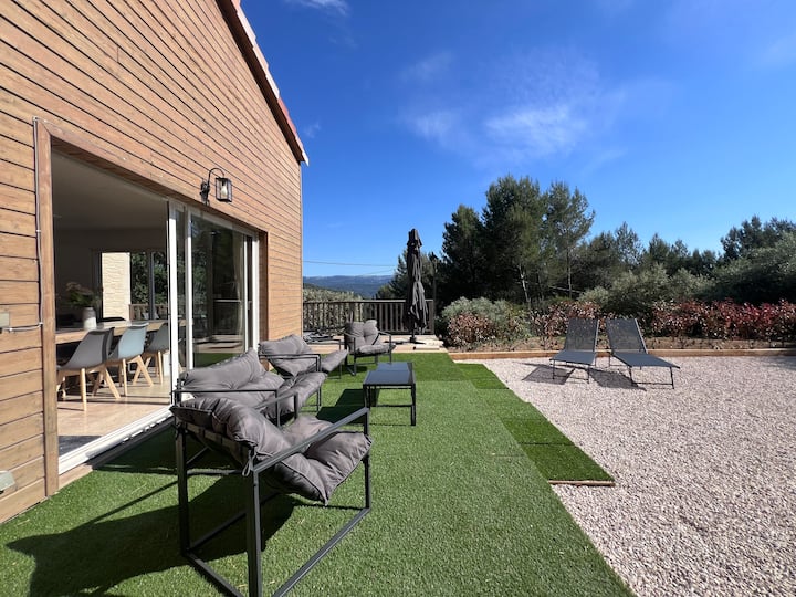 Maison La Parenthèse - Wifi- Climatisation - Calme - Pourrières