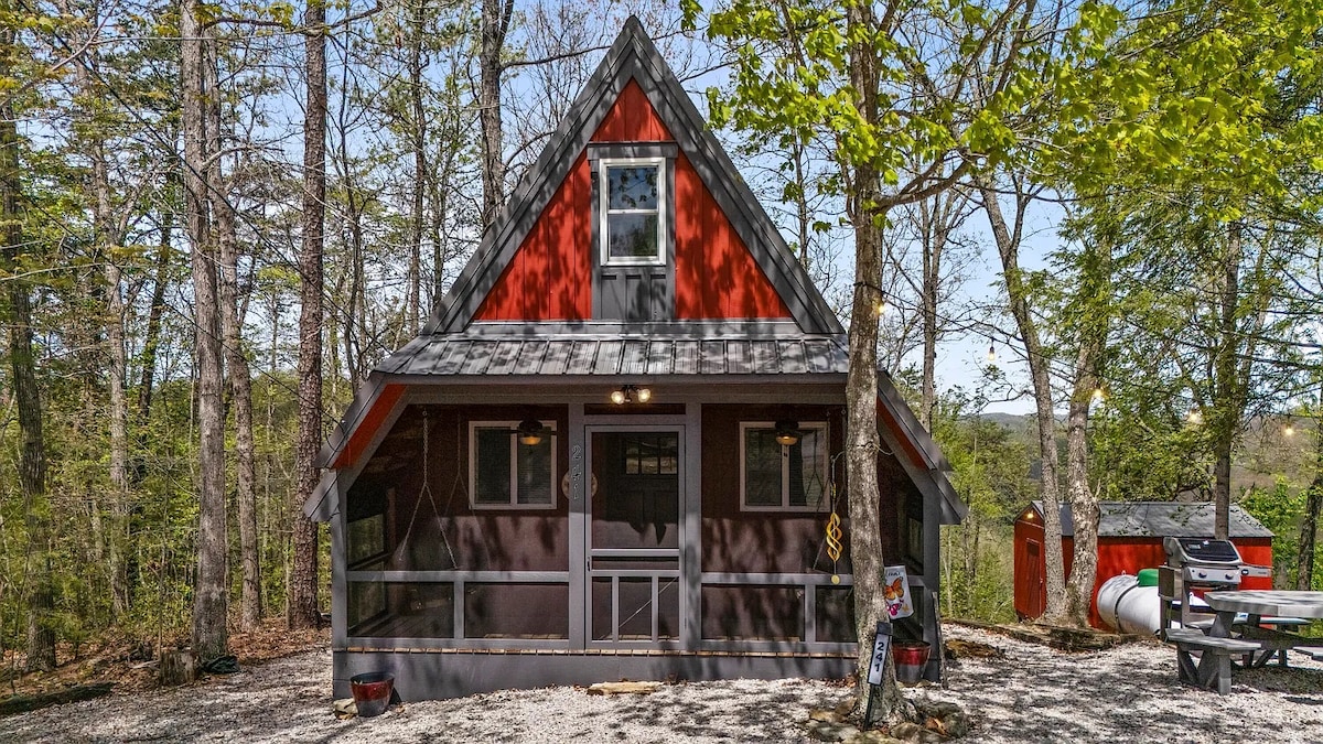 Cabaña A-Frame | Jacuzzi | Cave Run + Red River Gorge - Cabañas en ...