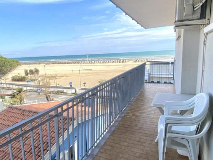Superbe Appartement Avec Vue Sur La Mer Et Terrass - Bibione
