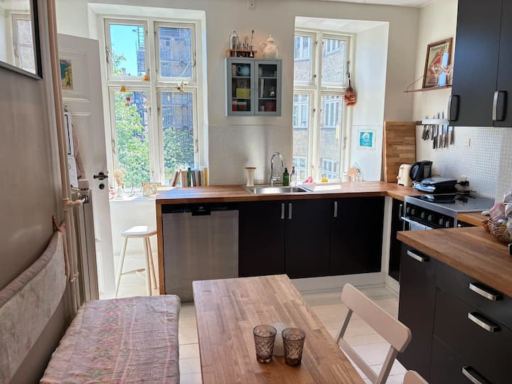 Spacious Charming Apartment In Copenhagen Center - Copenhague