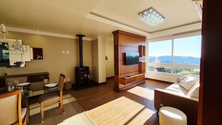 Apartamento Vista Do Horizonte Para Até 12 Pessoas - Gramado