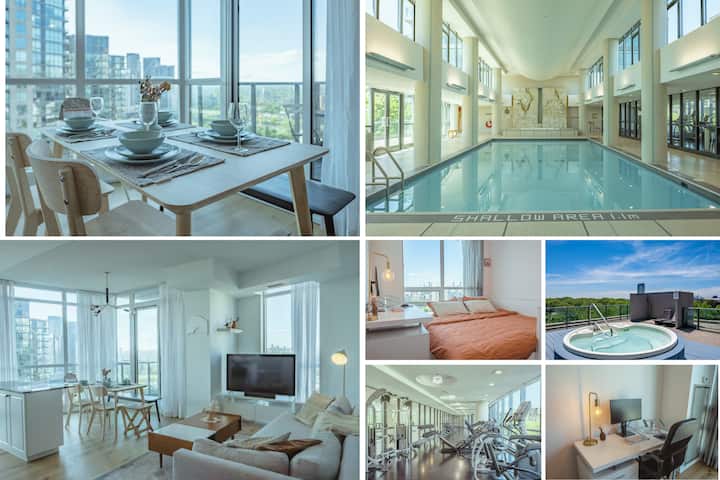Stylish 2br Downtown Condo |Pool, Hot Tub, Gym| - Toronto, ON