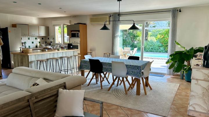 Villa Au Calme Avec Piscine - Pic Saint-loup - Claret