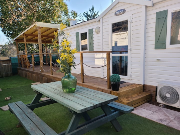 Location Mobil Home Camping 4* - Le Muy