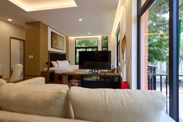 Studio · Private Balcony, Parking, Rooftop & Bbq - Mexico