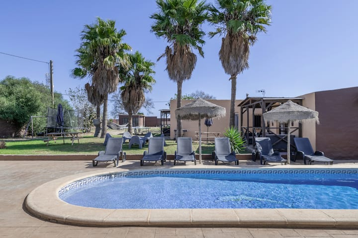 Casa De Campo Con Piscina - El Palmar de Vejer