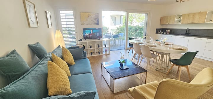 Relaxing Garden Stay-3br With Terrace&parking - Luxembourg
