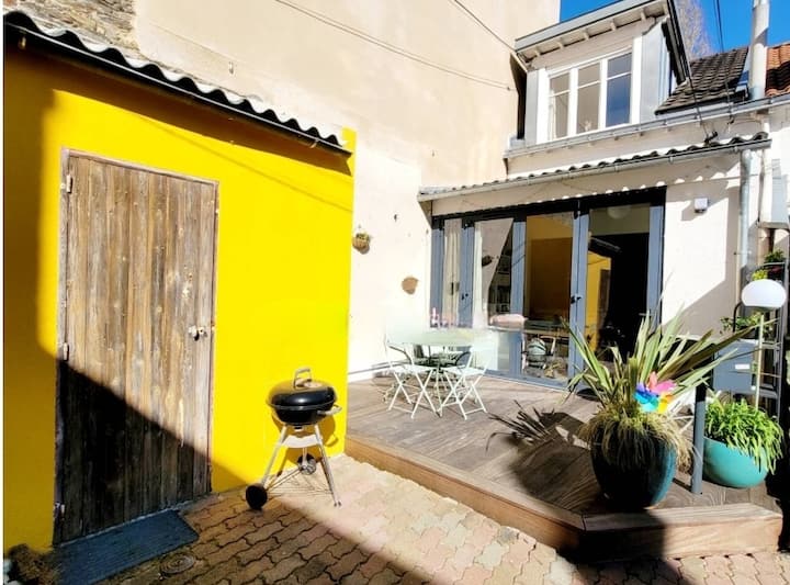 Maison De Charme Sur Cour Privée - Nantes