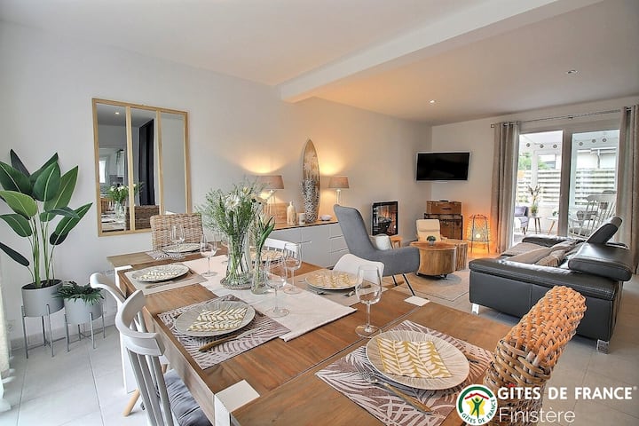 Maison Cosy à 250m De La Plage • Jardin - Île de Batz