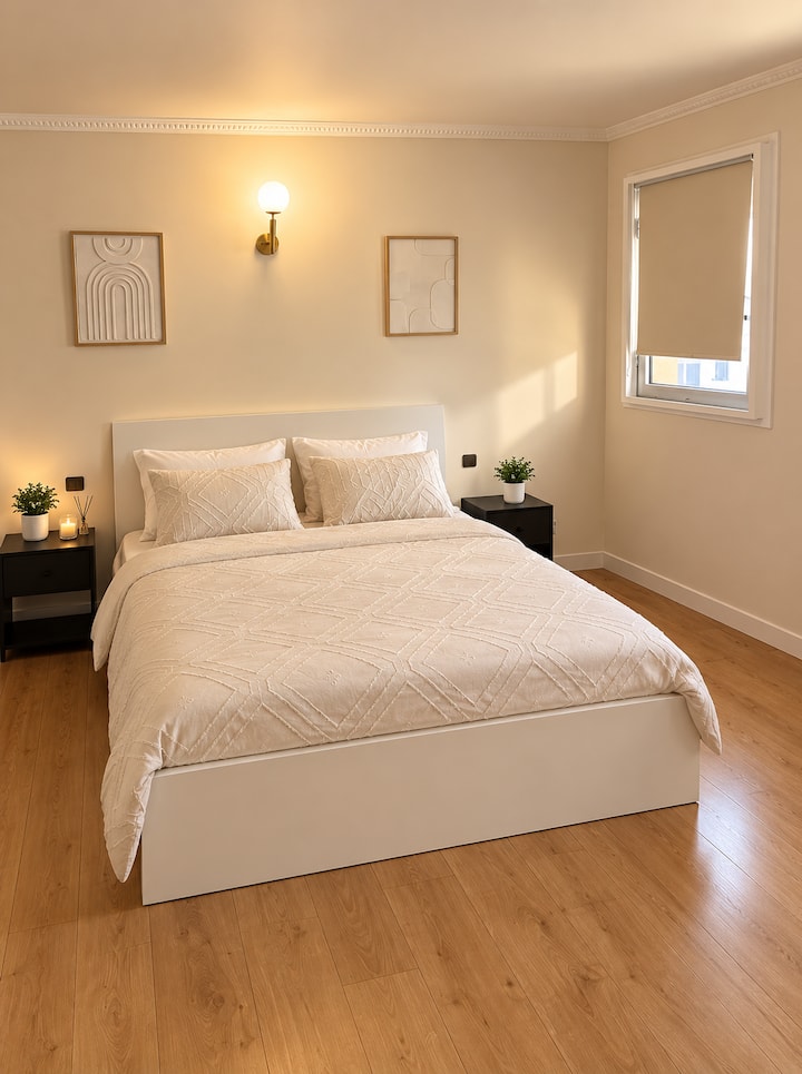 Le Nid Blanc Studio Cosy 15mn Orly - Juvisy-sur-Orge