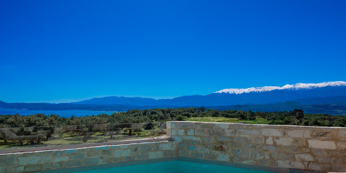 Villa Filia Panoramic Sunset Villa - Casas en renta en Sternes, Grecia ...