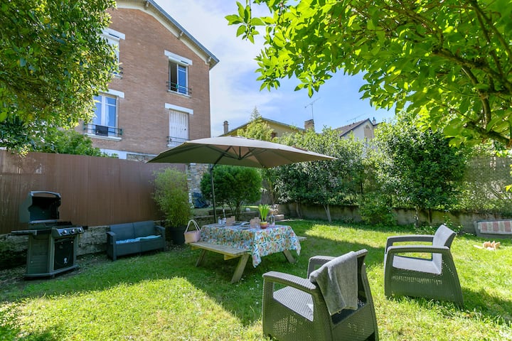 Appartement éLégant & Jardin Privé • Proche Paris - Chaville