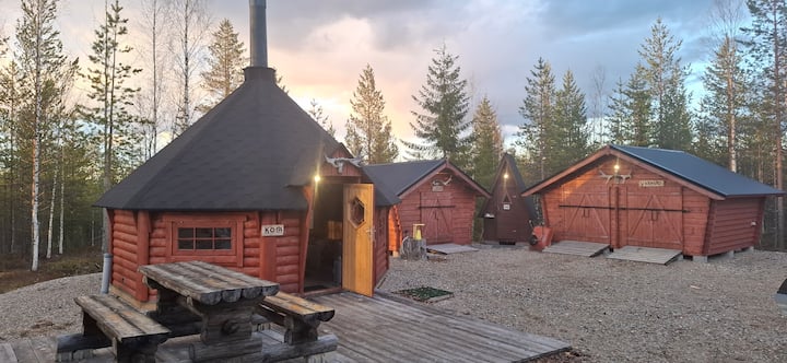 Eräkämppä Aurinkosähköllä Ja Kantovedellä - Taivalkoski