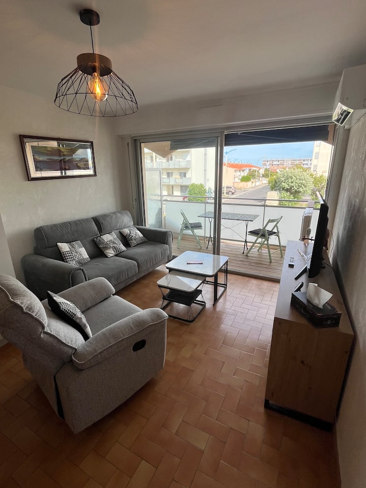 T2 Plage - Neuf/parking/balcon - Port-la-Nouvelle