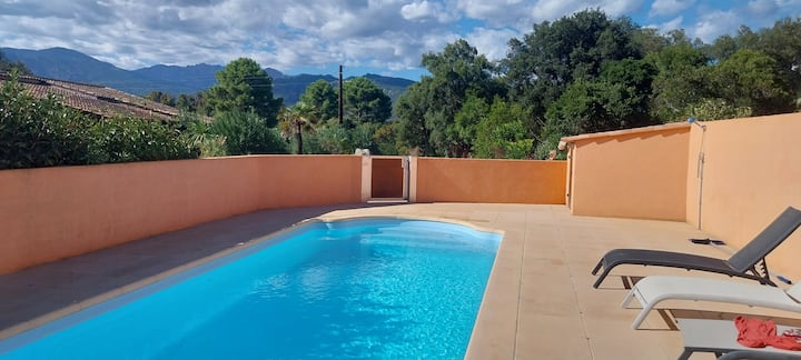 Mini Villa 5 P. Piscine Tennis 900 M De La Plage - Corsica