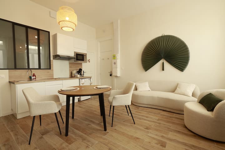T2 Cosy • Gare à Pied • Centre Roubaix • Netflix - Villeneuve-d'Ascq