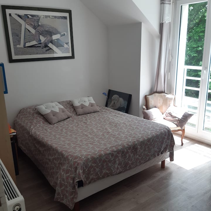 Chambre Privée à Pluneret - Baden